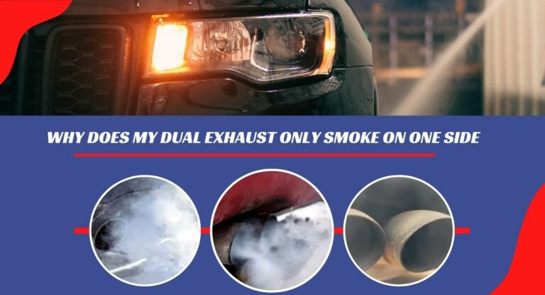 Why Does My Dual Exhaust Only Smoke on One Side? - Shift Thrill