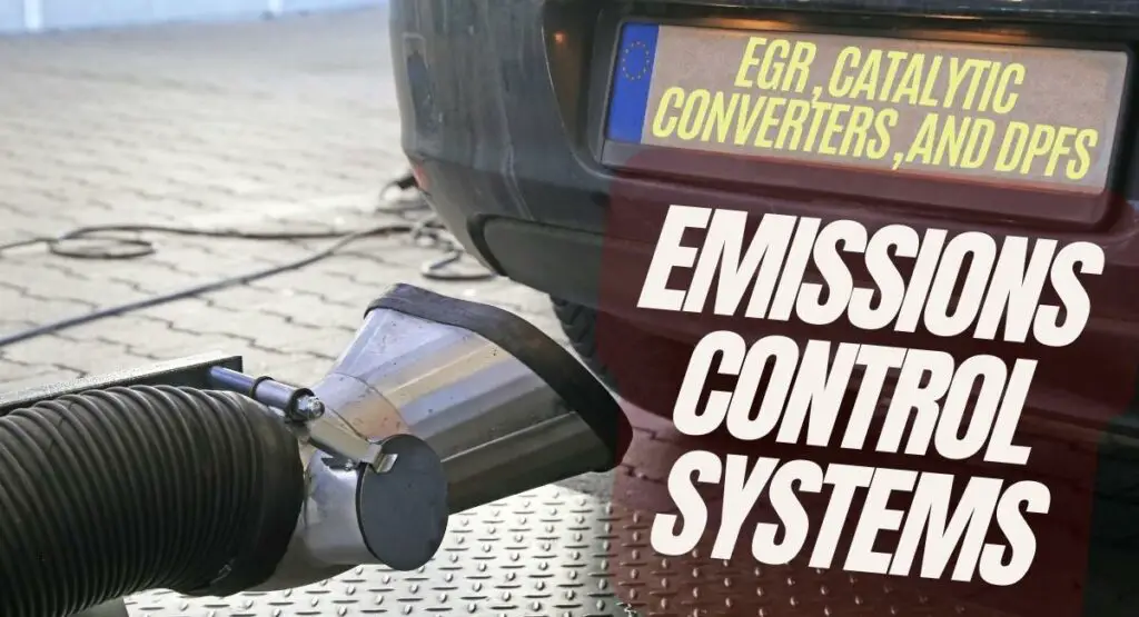 Emissions Control Systems: EGR, Catalytic Converters, and DPFs