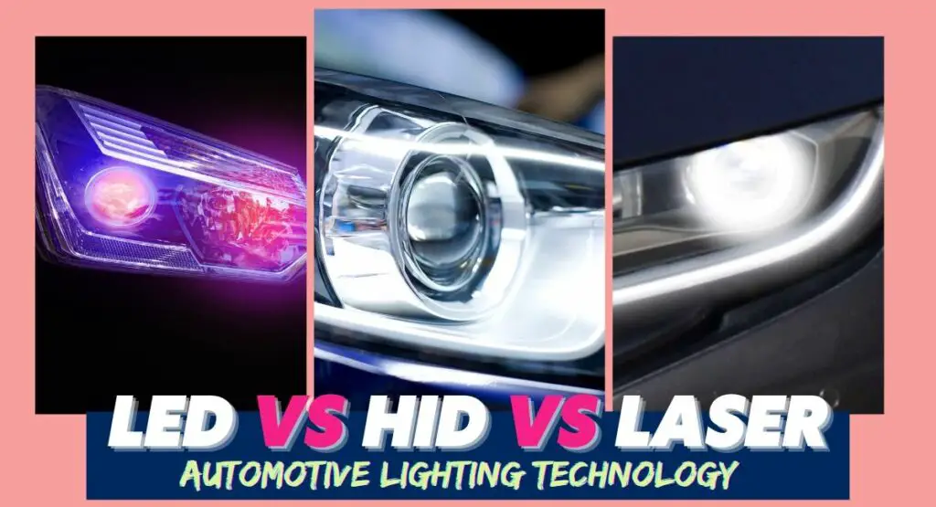 Innovations in Automotive Lighting Technology: LED vs. HID vs. Laser